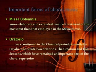 Classical period of music | PPTX