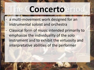 Music of the Classical period | PPTX