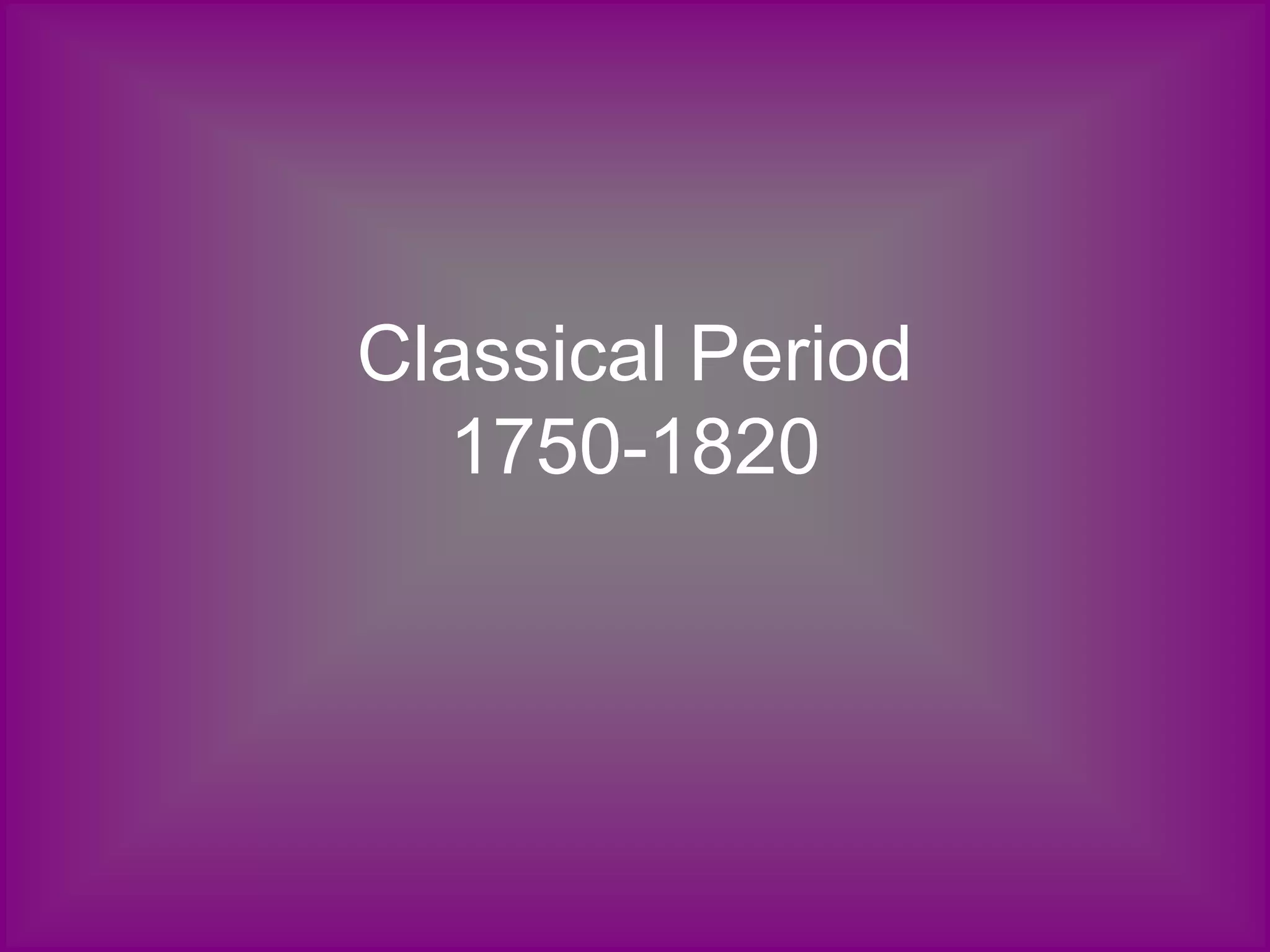 Classical Period.ppt