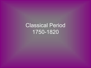 Classical Period.ppt
