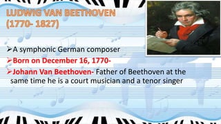 CLASSICAL PERIOD (1750- 1820) for grade 9 | PPTX