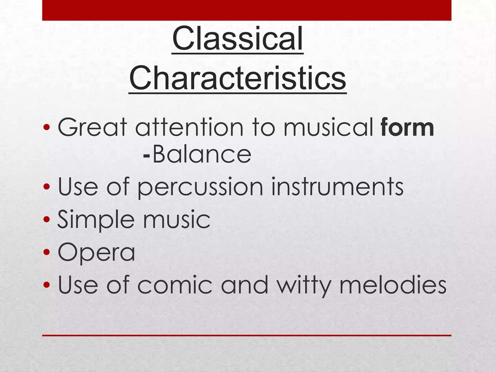 Classical Period Pt 1 | PPTX