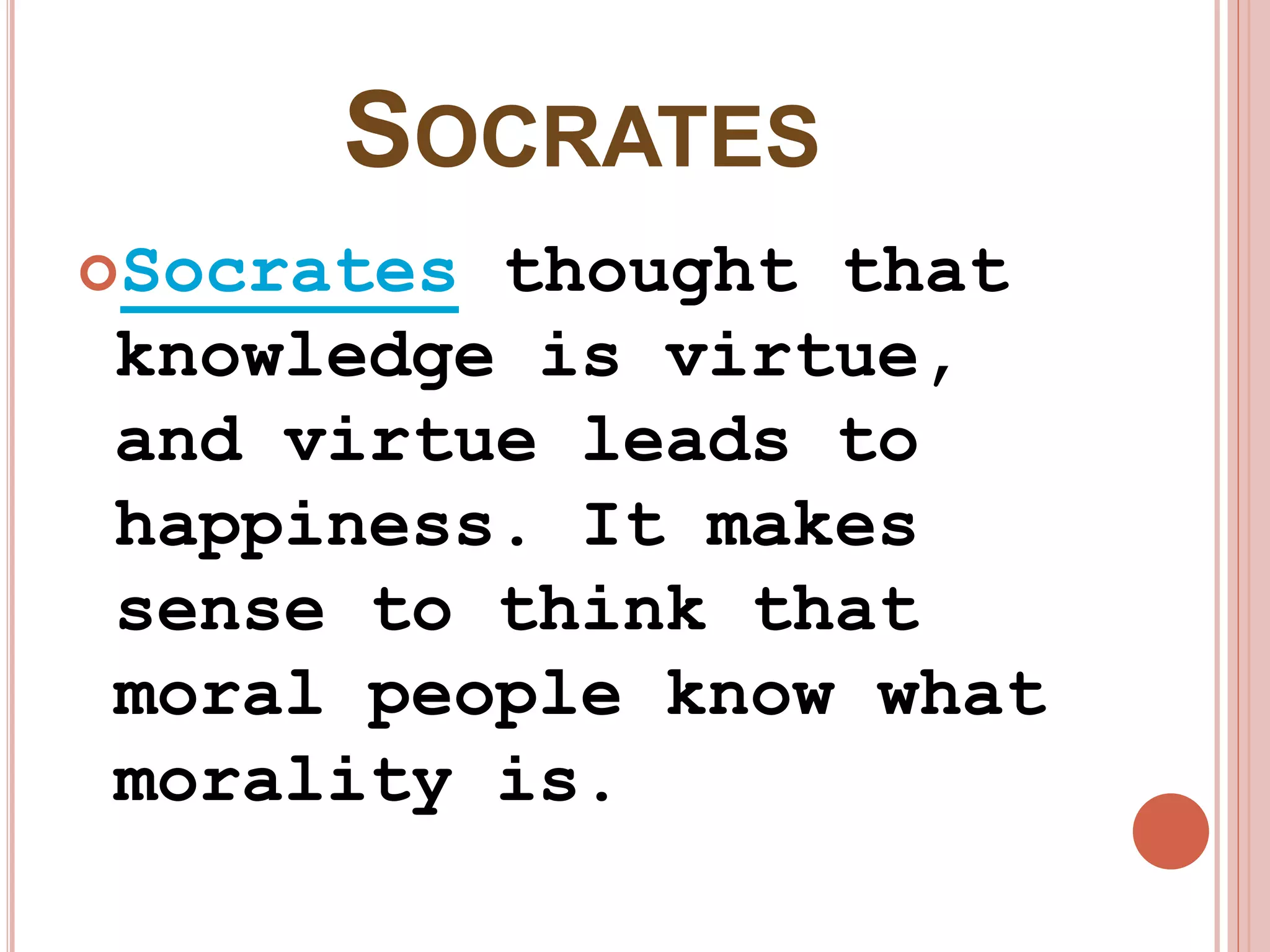 Classical Philosophies And Their Implication For Business Principles ...