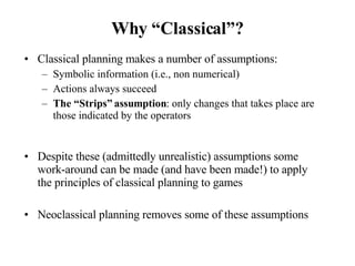 Classical Planning | PPT