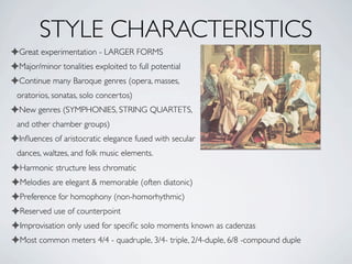 Classical power point | PPT | Classical Music | Music