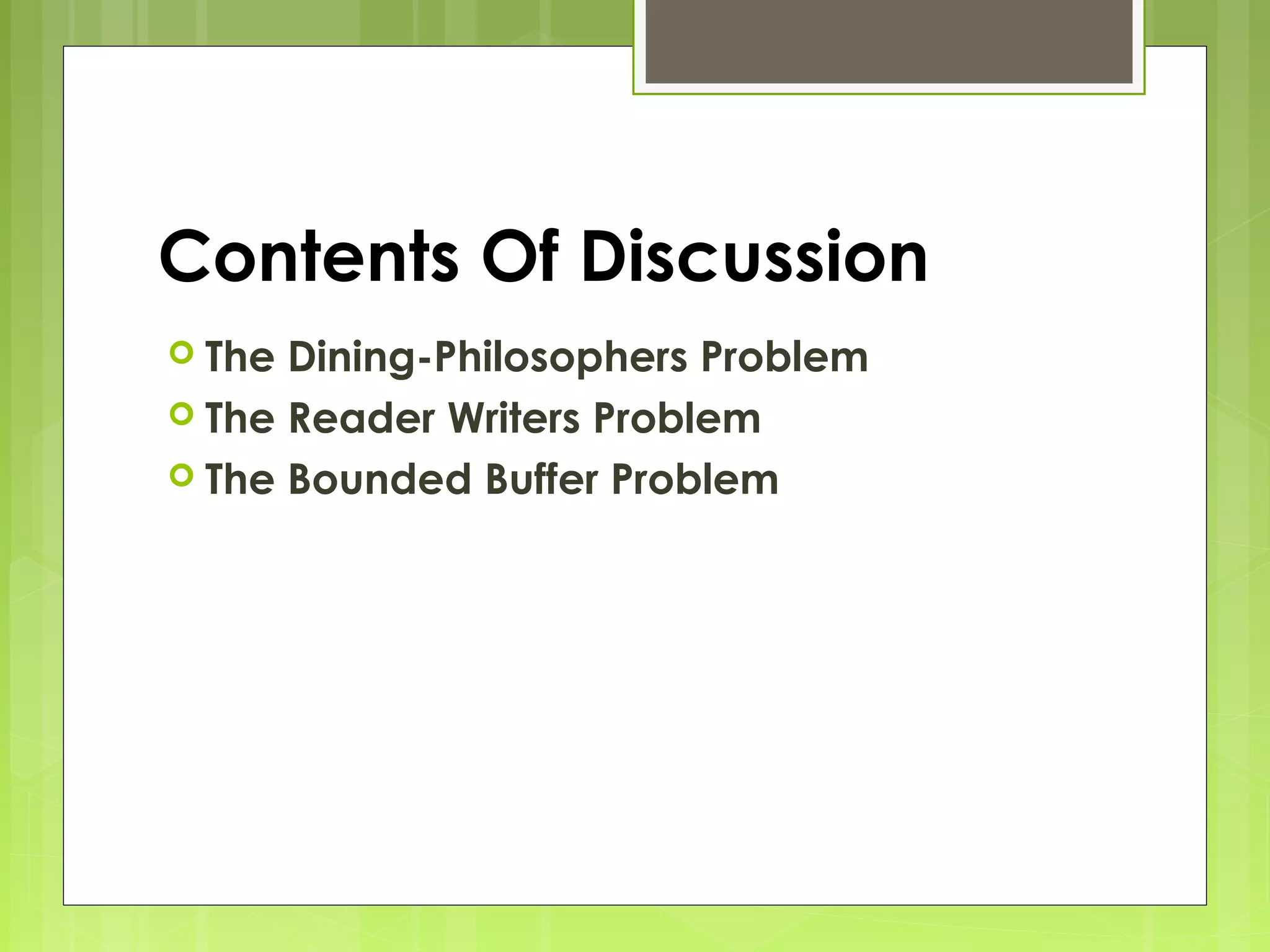 Classical Problem Of Synchronization Ppt