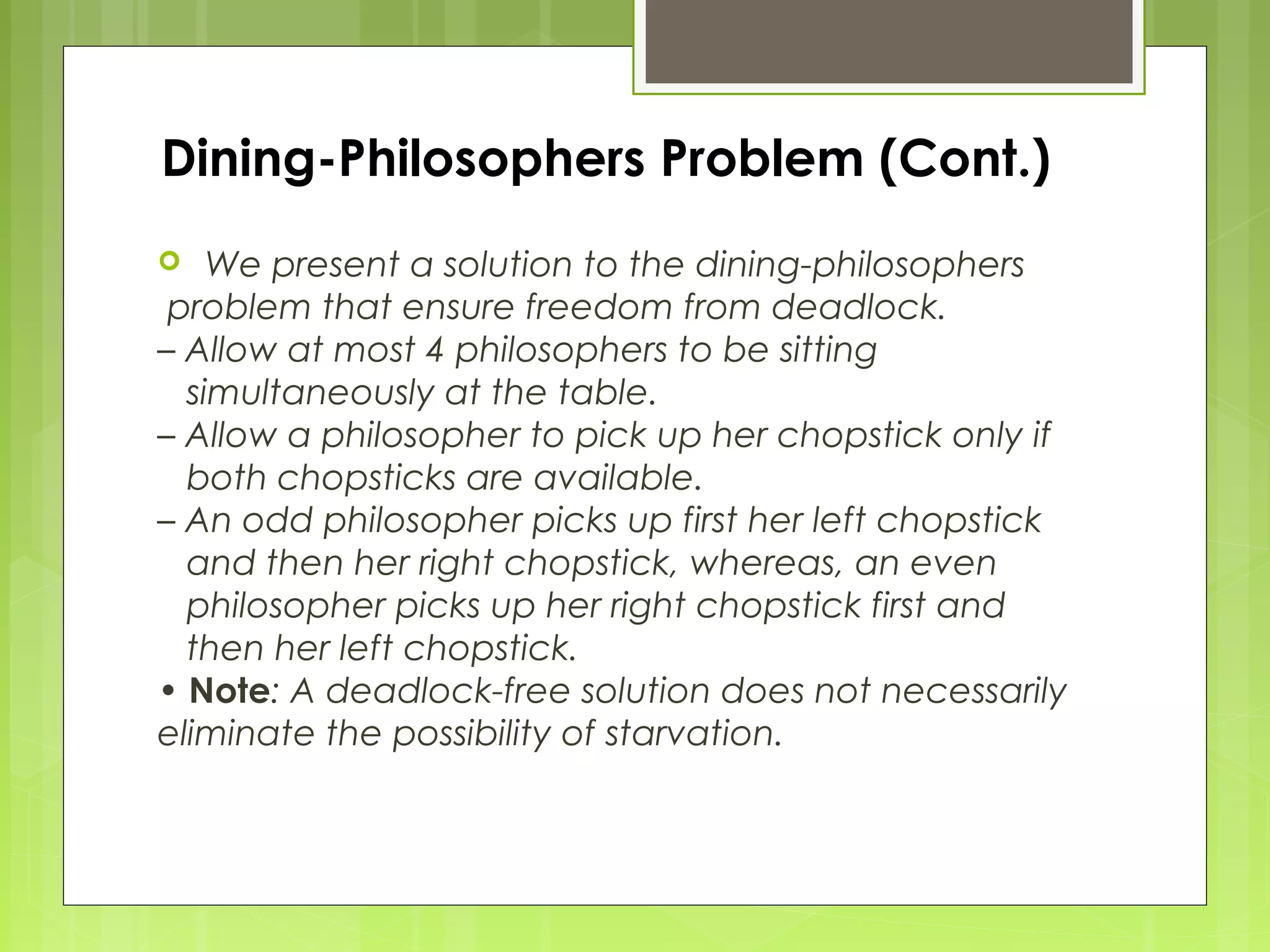 Classical Problem Of Synchronization Ppt Programming Languages