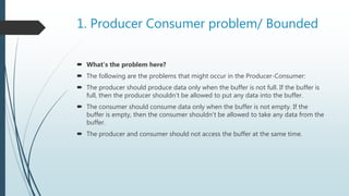 Classical problems of process synchronization | PPT