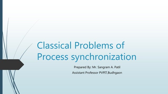 Classical Problems Of Process Synchronization Ppt 