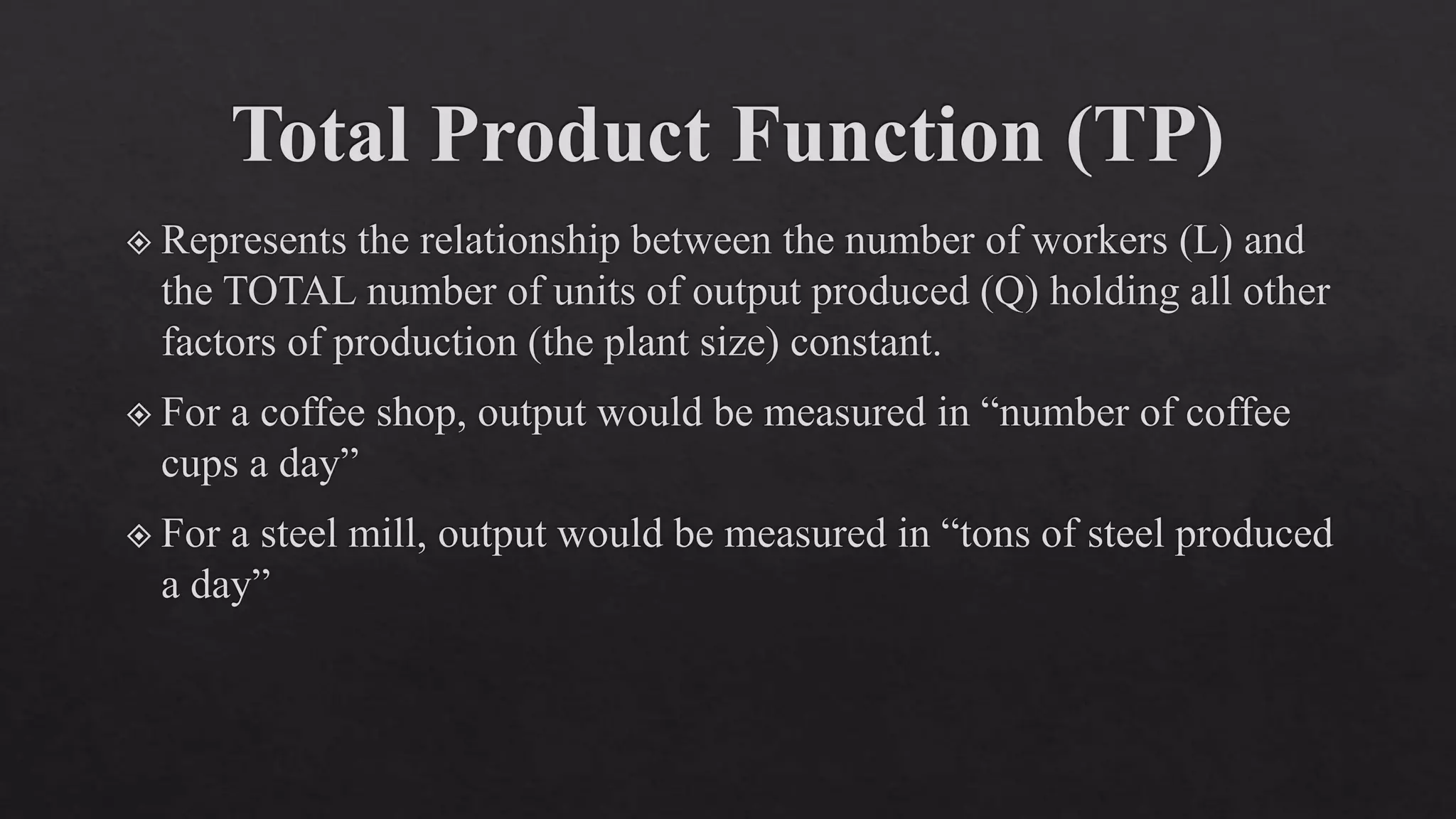 Classical production function and three stages of production | PPTX
