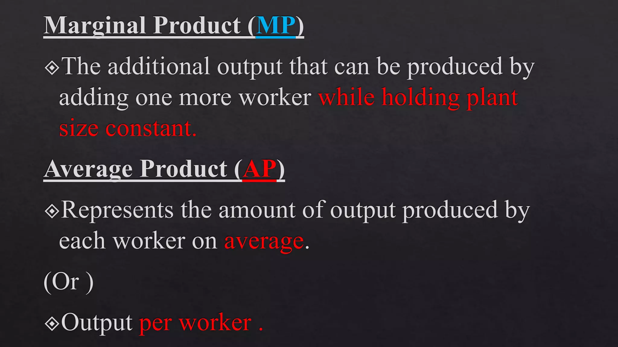 Classical production function and three stages of production | PPTX