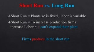 Classical production function and three stages of production | PPTX