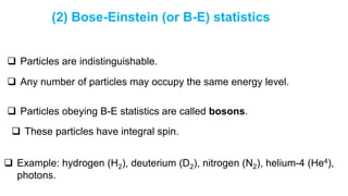 Classical & Quantum Statistics | PDF