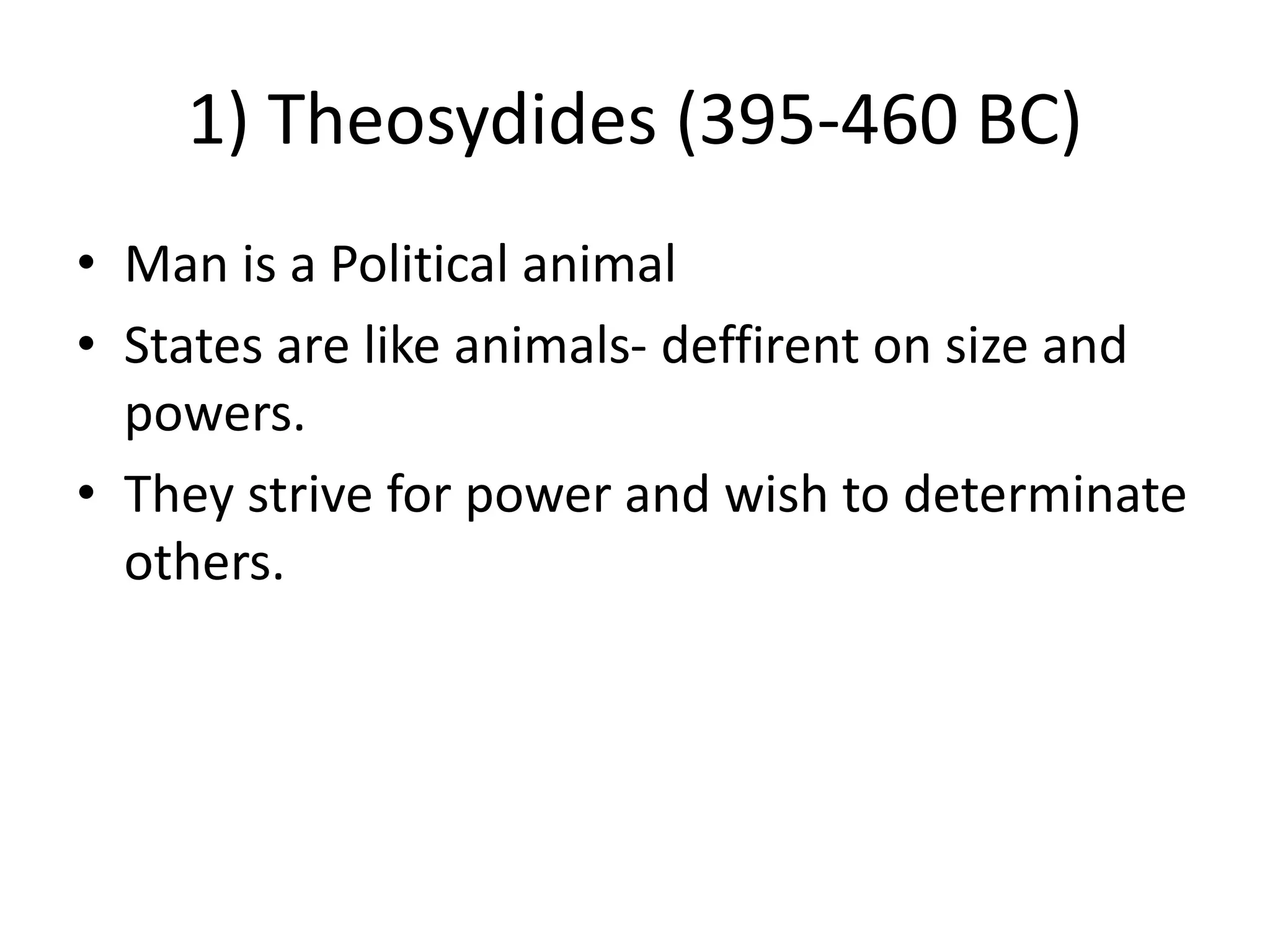 Classical realism in International Relations | PPTX