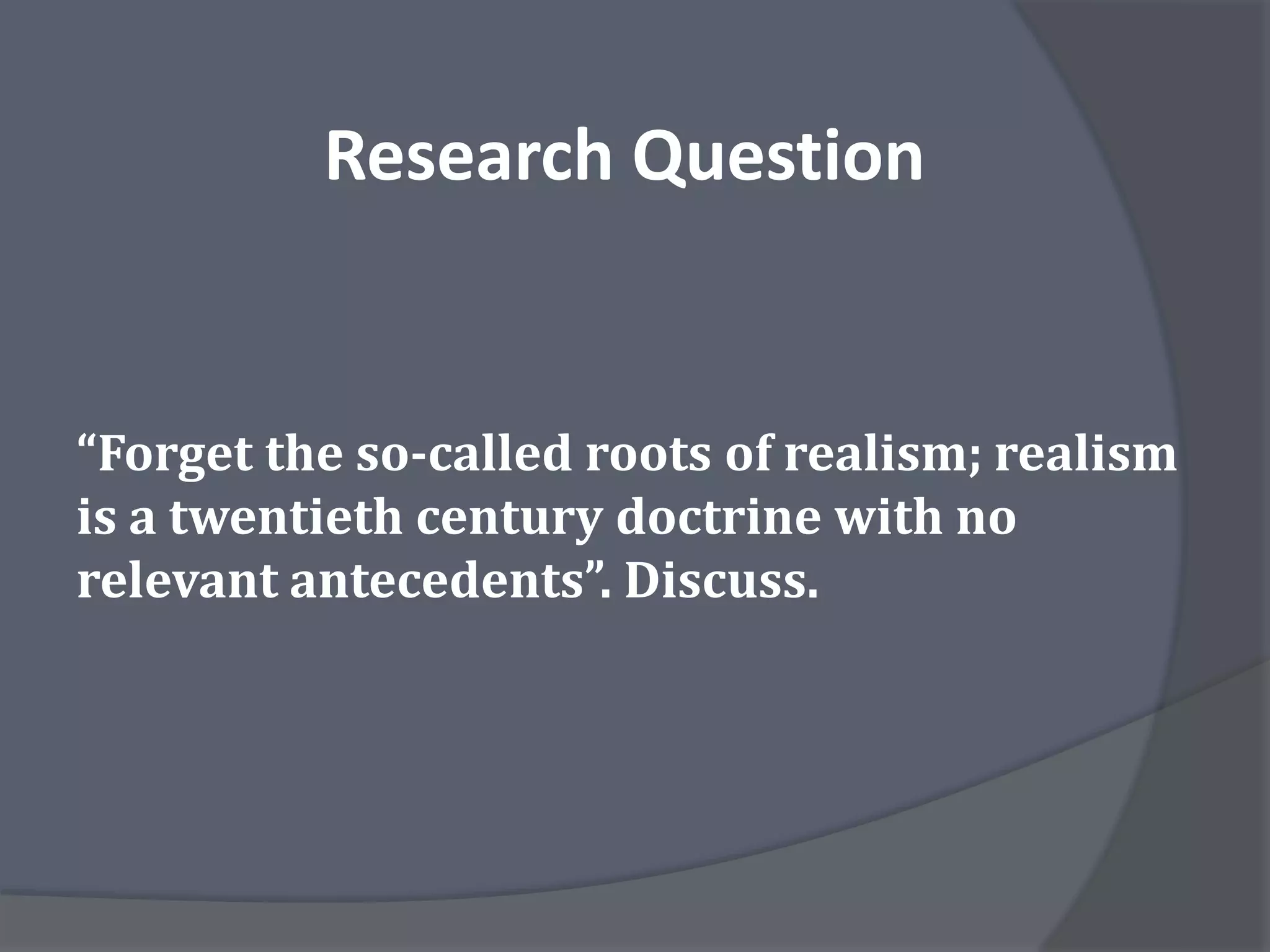 Classical Realism PresentationMehmood Hussain.pptx