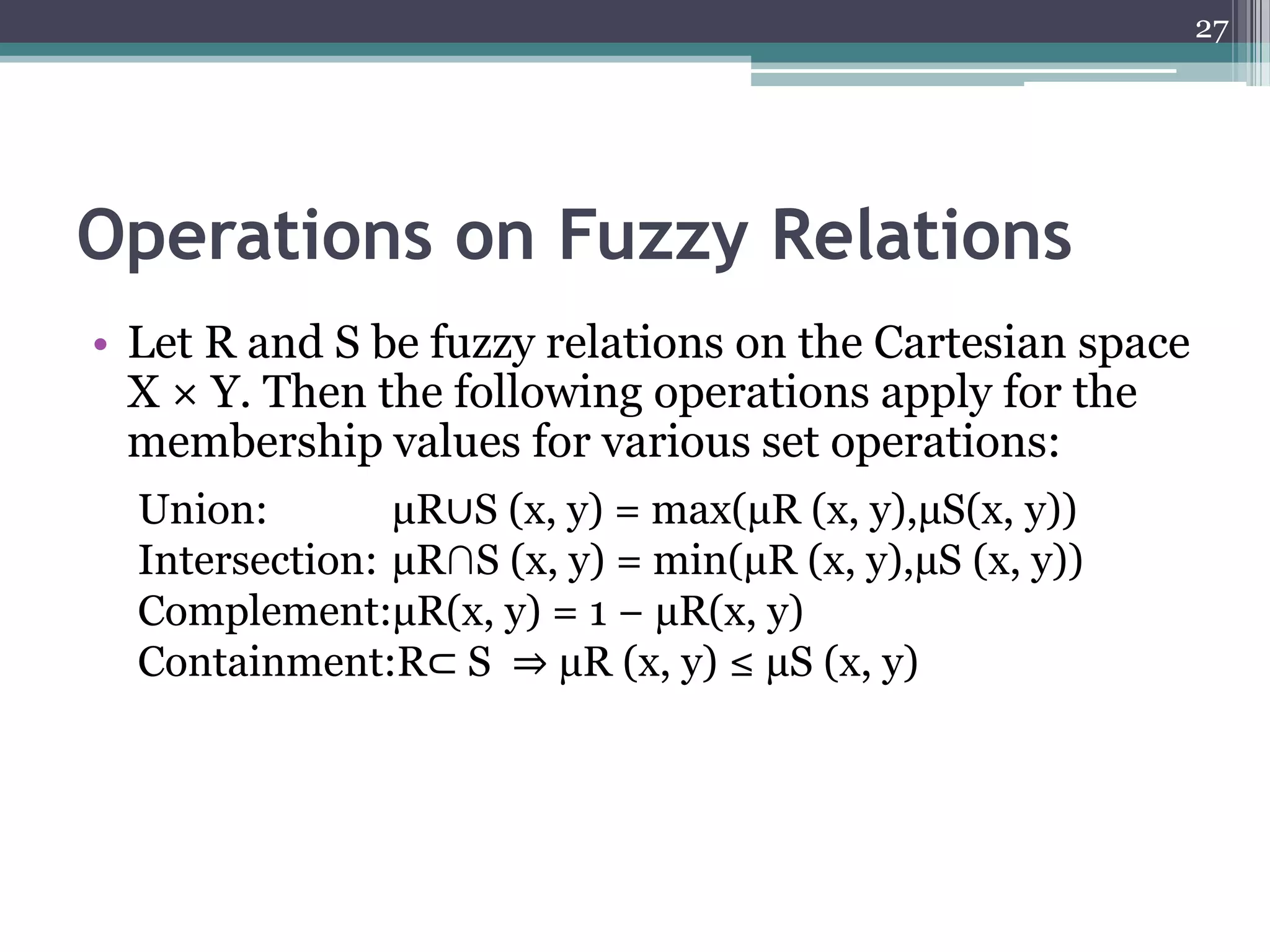 Classical relations and fuzzy relations | PPTX