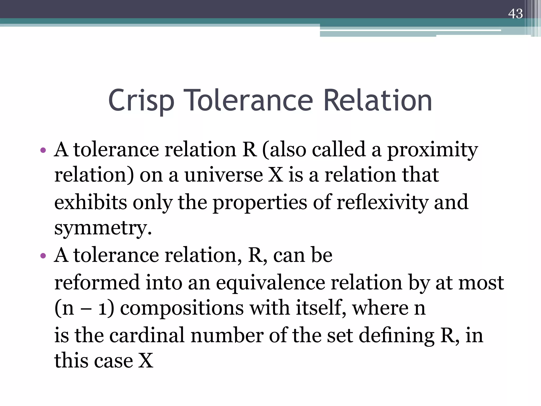 Classical relations and fuzzy relations | PPTX
