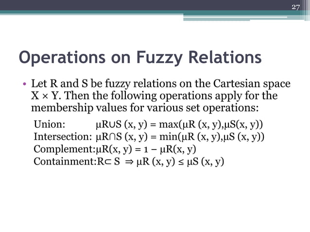 Classical relations and fuzzy relations | PPTX