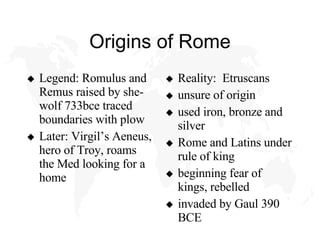 Classical Rome | PPT