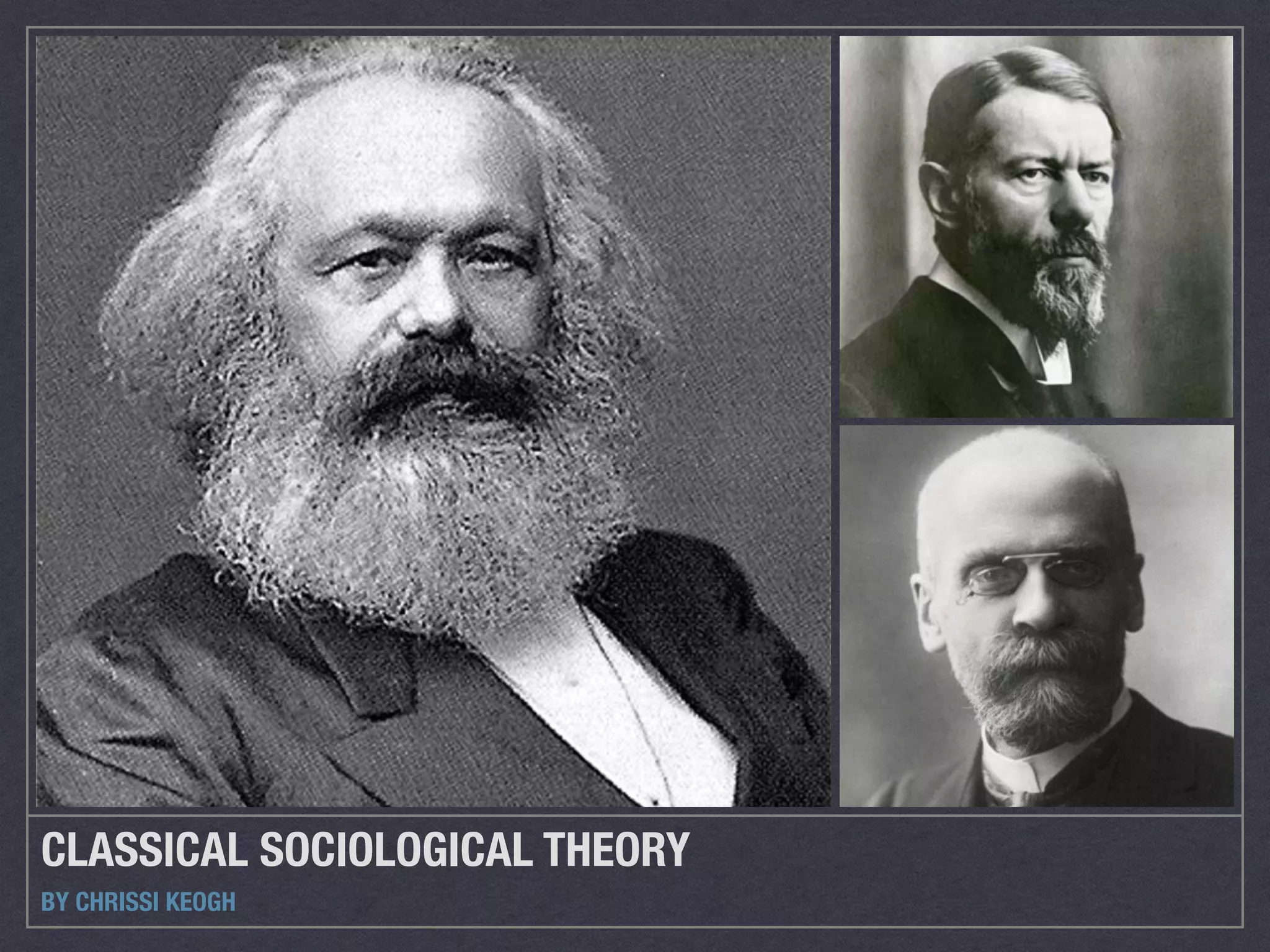 Classical Sociological Theory | PDF