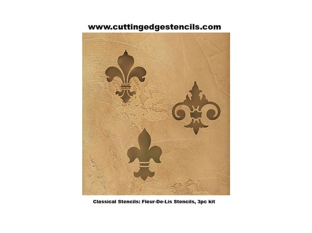 Classical stencils by Cutting Edge Stencils | PPT