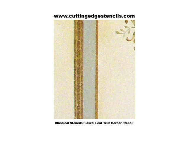 Classical stencils by Cutting Edge Stencils | PPT