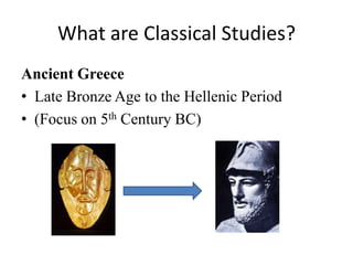 Classical studies | PPTX