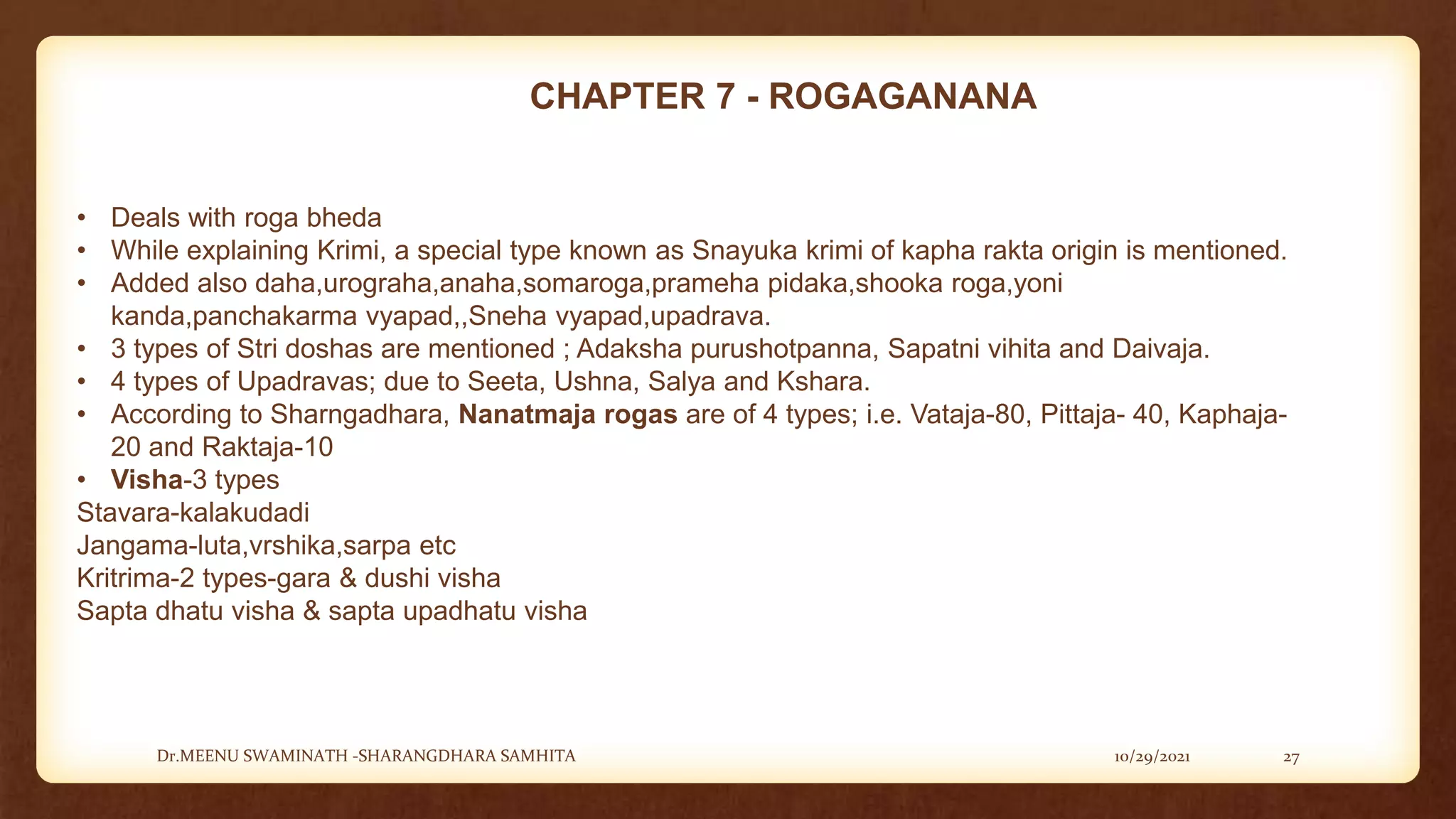 SHARANGDHARA SAMHITA-Dr.MEENU SWAMINATH | PPTX