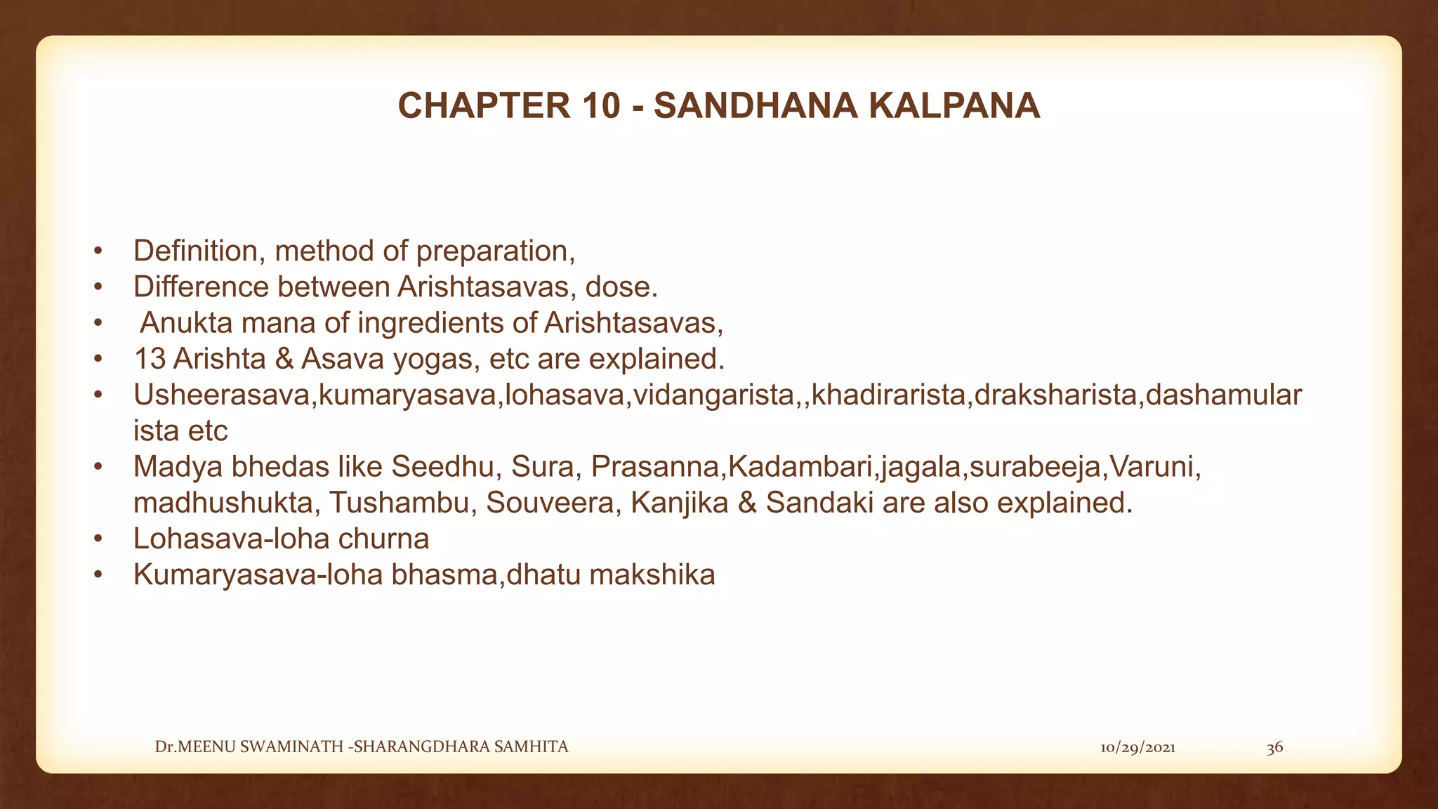SHARANGDHARA SAMHITA-Dr.MEENU SWAMINATH | PPTX