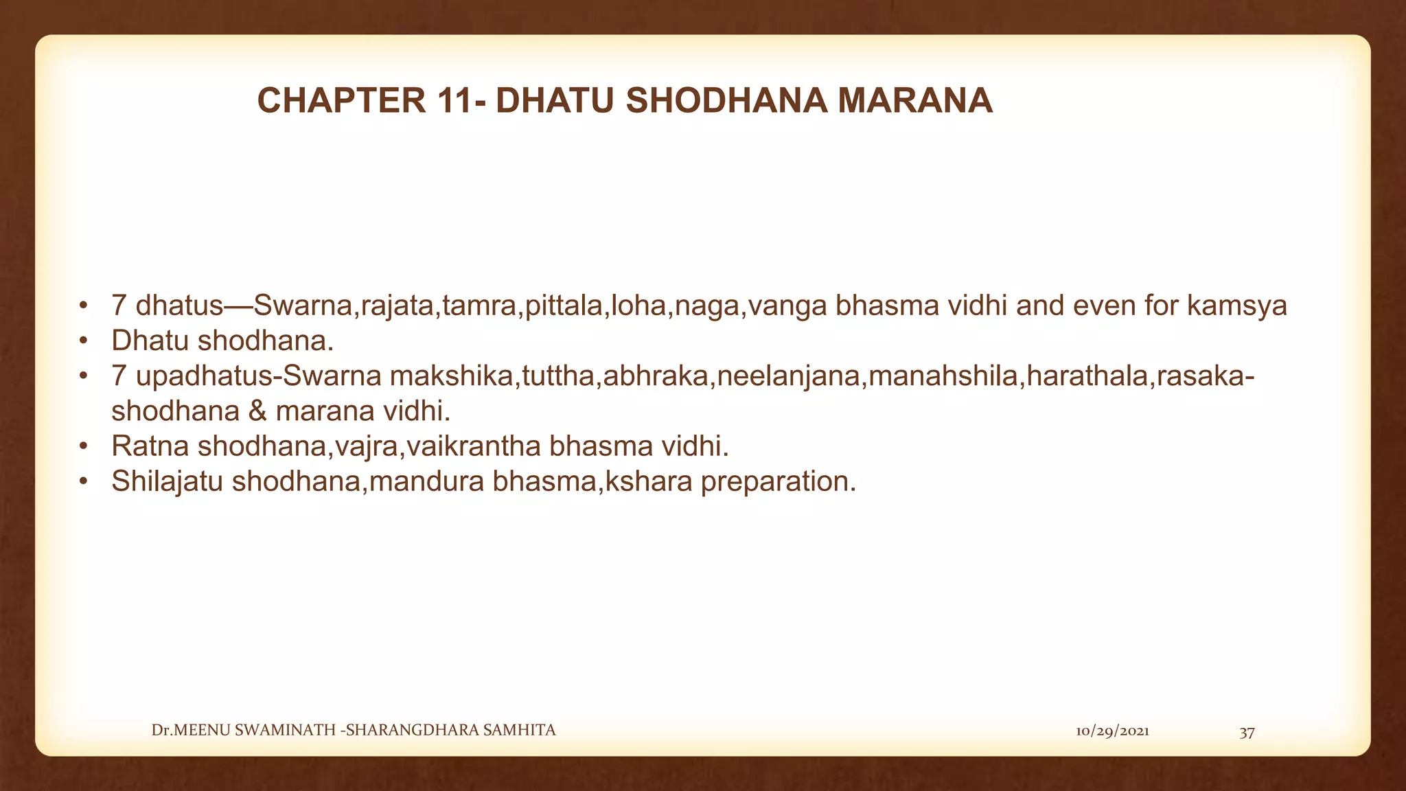 SHARANGDHARA SAMHITA-Dr.MEENU SWAMINATH | PPTX