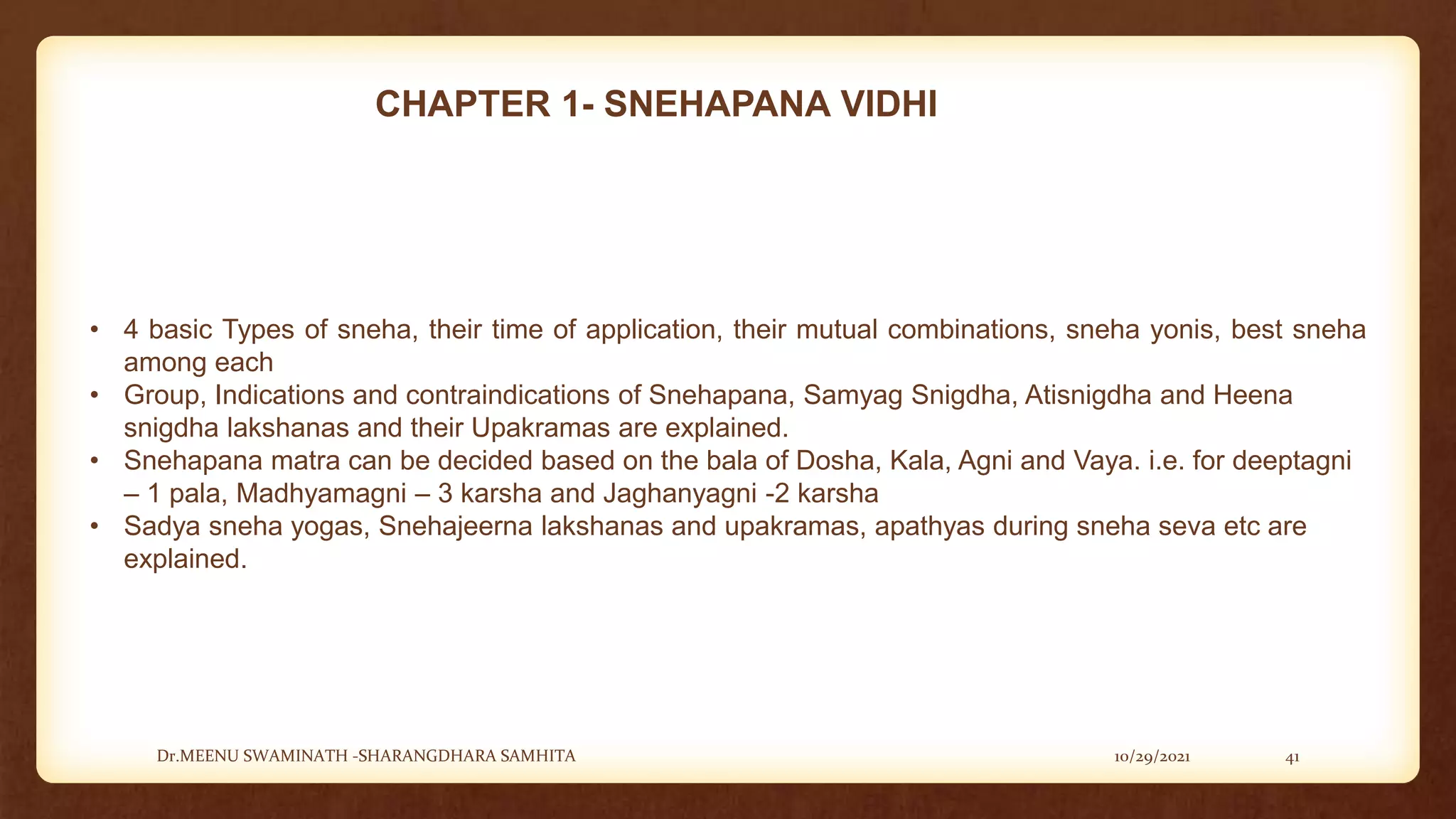 SHARANGDHARA SAMHITA-Dr.MEENU SWAMINATH | PPTX