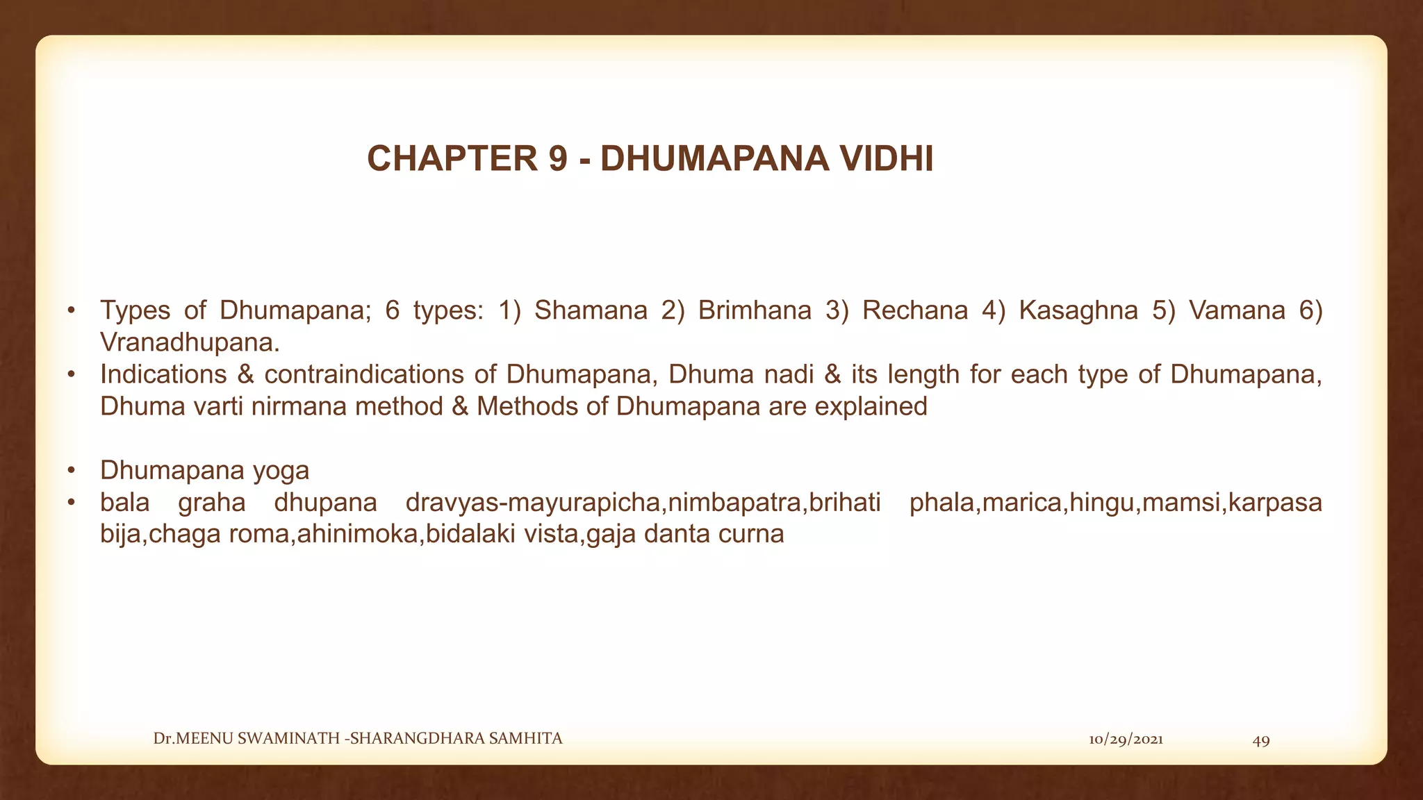 SHARANGDHARA SAMHITA-Dr.MEENU SWAMINATH | PPTX