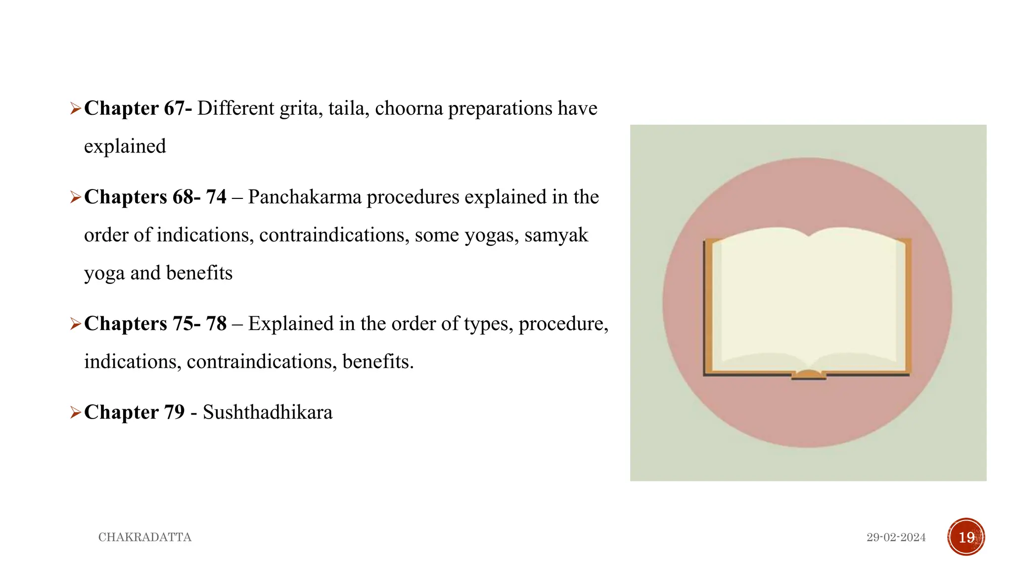Chakradatta/Chitsasamgraha of Chkarapanidatta.pptx- Ayurveda Samhitha ...
