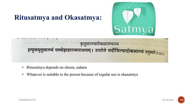 Chakradatta/Chitsasamgraha of Chkarapanidatta.pptx- Ayurveda Samhitha ...