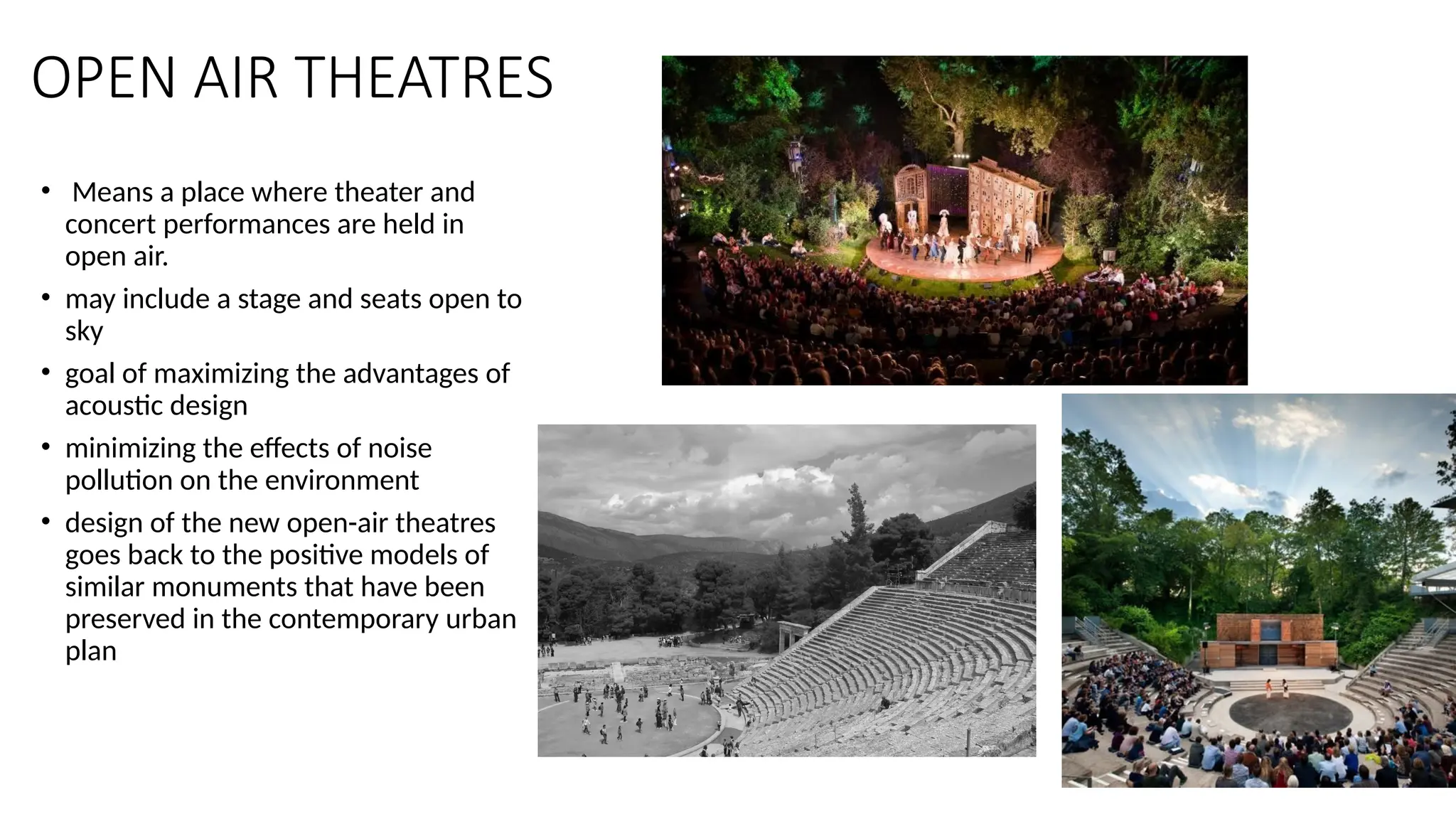 CLASSICAL THEATRES .pptxcasestudy on greek and roman ampitheatres. | PPT
