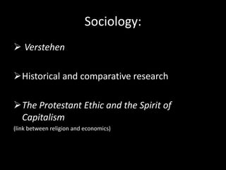 Classical Theorists (Karl Marx+Emile Durkheim+Max Weber) | PPTX