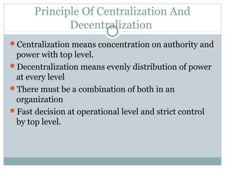 Fayol's principle of management and scientific techniques of taylor ...