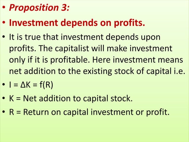 The classical theory of Economic Development | PPTX | Stocks and Bonds ...