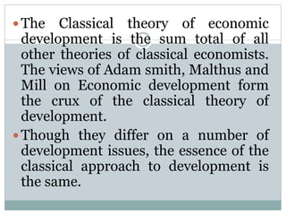 Classical Econ Model