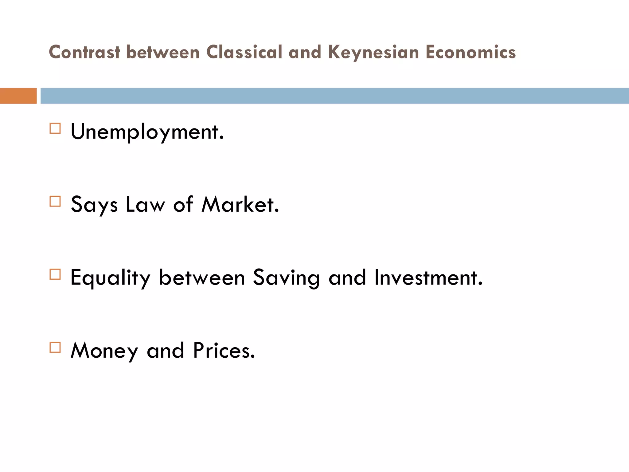Classical theory of economics | PPT
