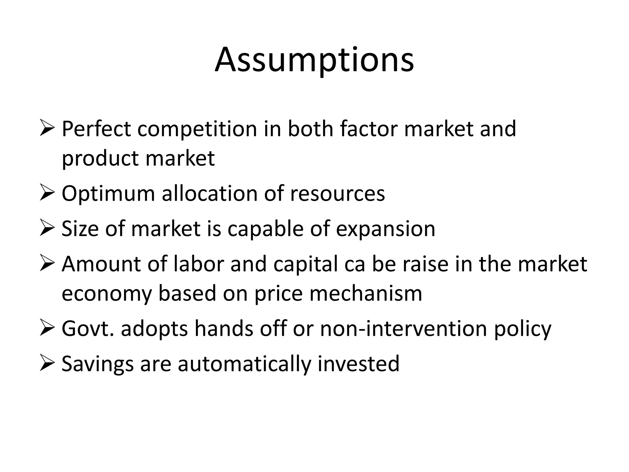 Classical theory of income and emply | PPTX