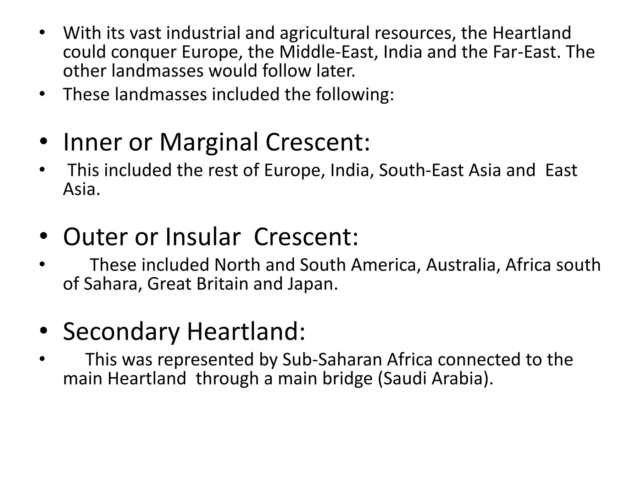 Classical views of geopolitics | PPTX