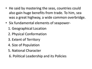 Classical views of geopolitics | PPTX