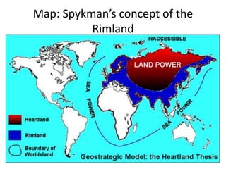 Classical views of geopolitics | PPTX