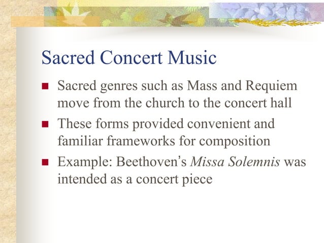 Classical Vocal Music | PPT