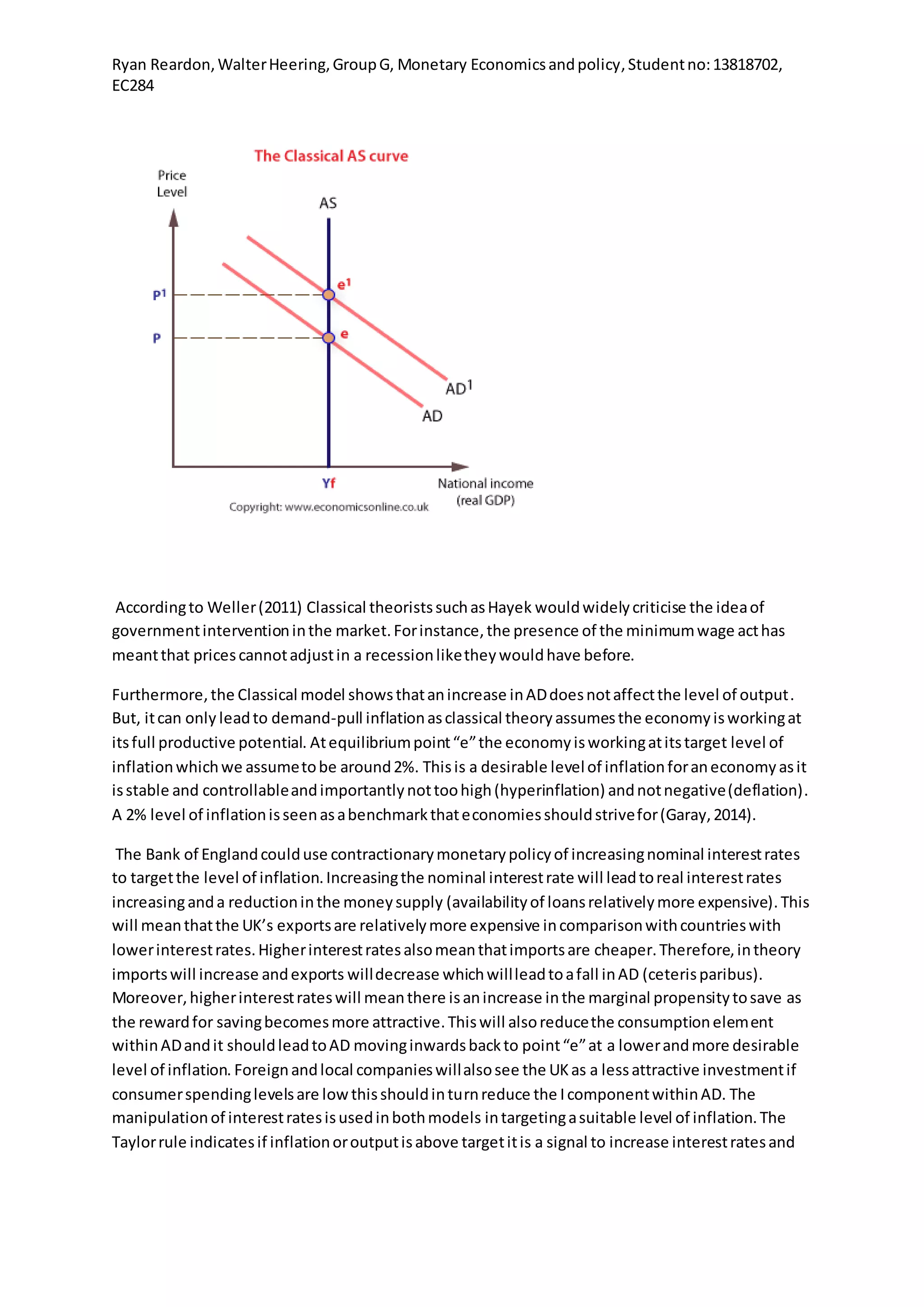 Classical vs keynesian theory | PDF Classical vs keynesian theory | PDF