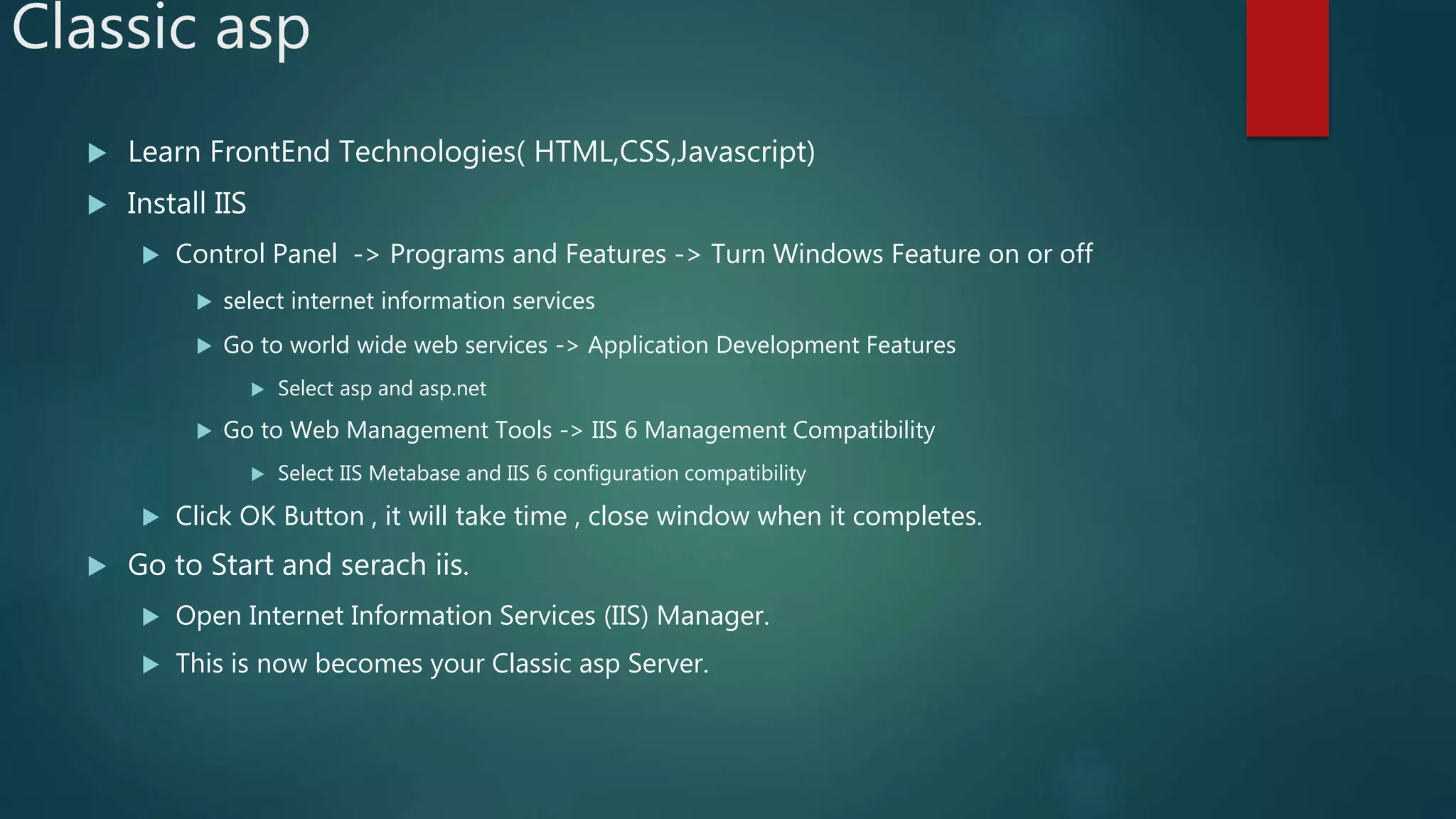 Classic asp , VB.net insert update delete crud | PPT