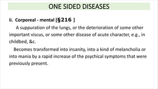 Classication of disease according to hahnemann and its correlation with ...