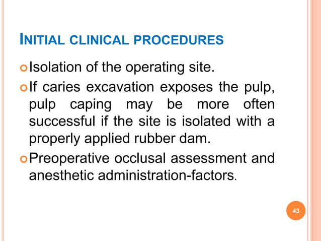 Class i cavity preparation | PPTX