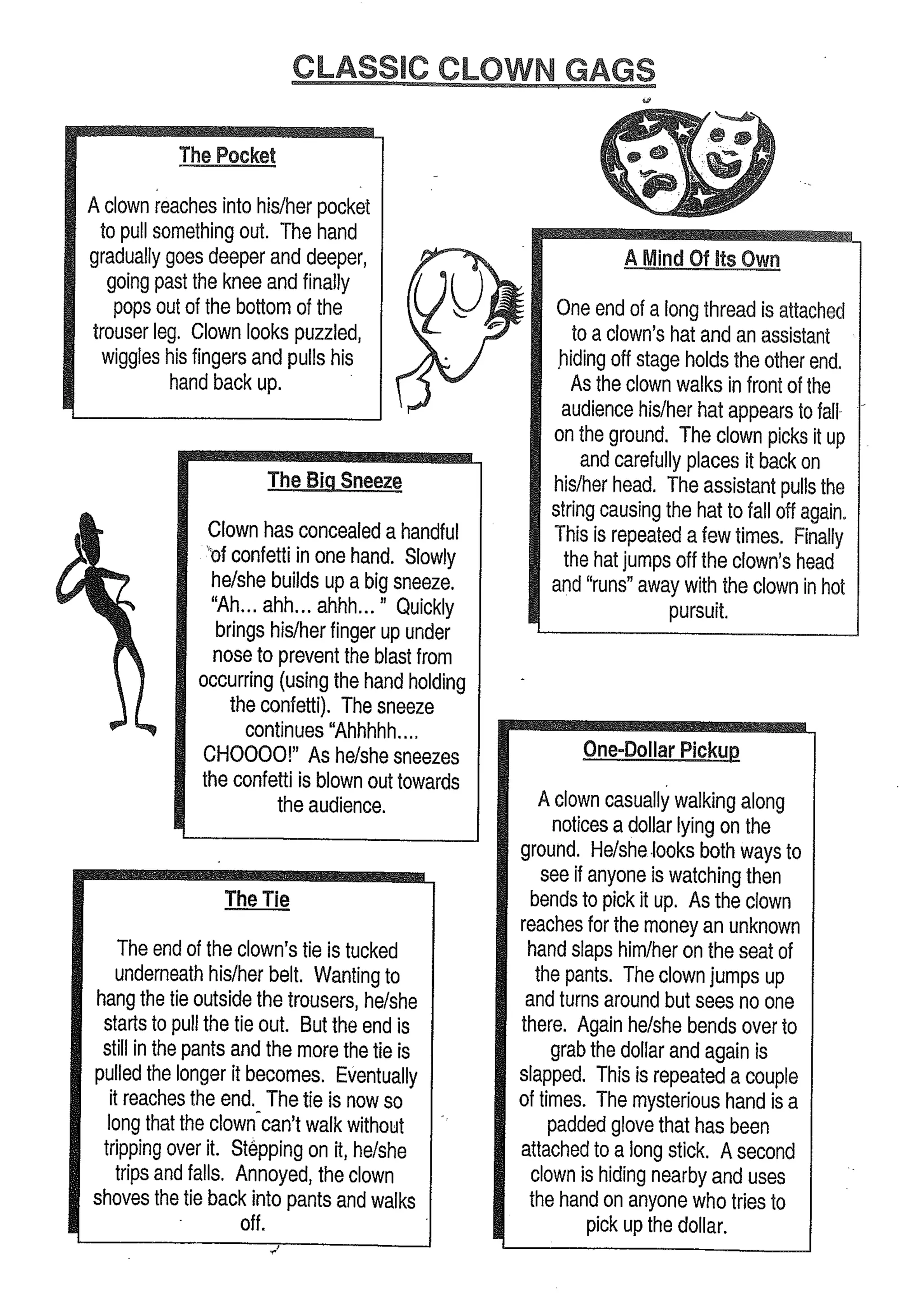 Classic clown gags | PDF